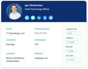 CTO Email List | 100% Opt-in and Verified Database
