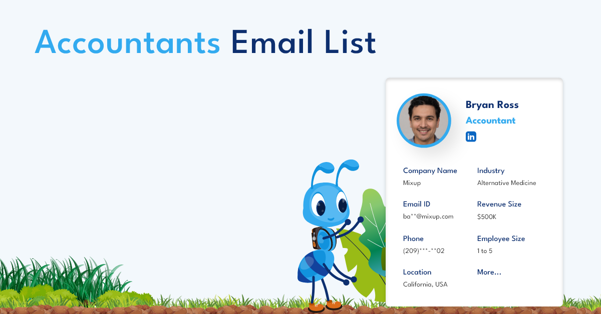 Accountants Email List | 120K+ Targeted Accounting Leads Accountants Email List | 120K+ Targeted Accounting Leads