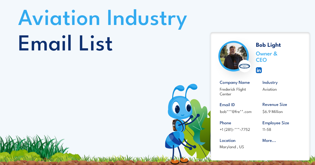 Aviation Industry Email List | 2.5L+ Airline Companies List